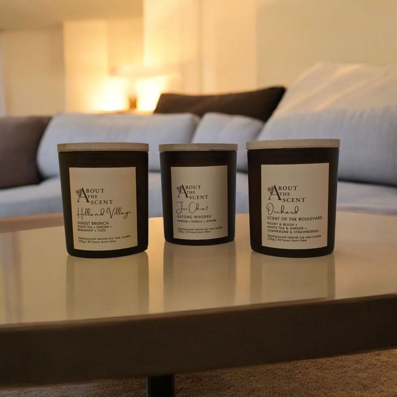 Signature Candles – About The Scent